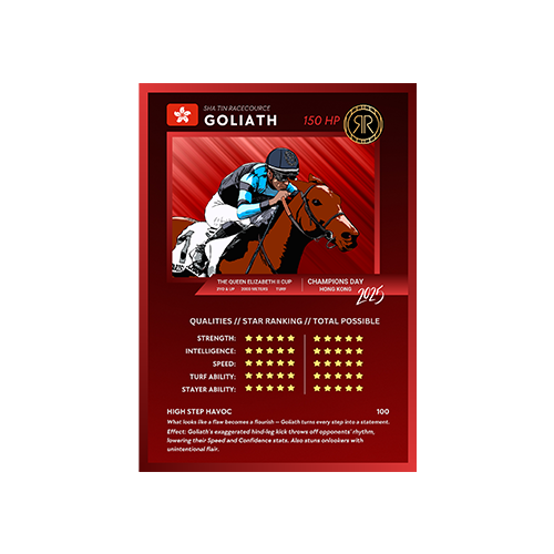 Goliath Trading Card – Resolute Racing Shop