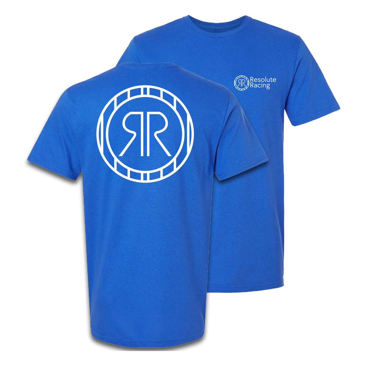 Resolute Racing Blue Logo Tee – Resolute Racing Shop